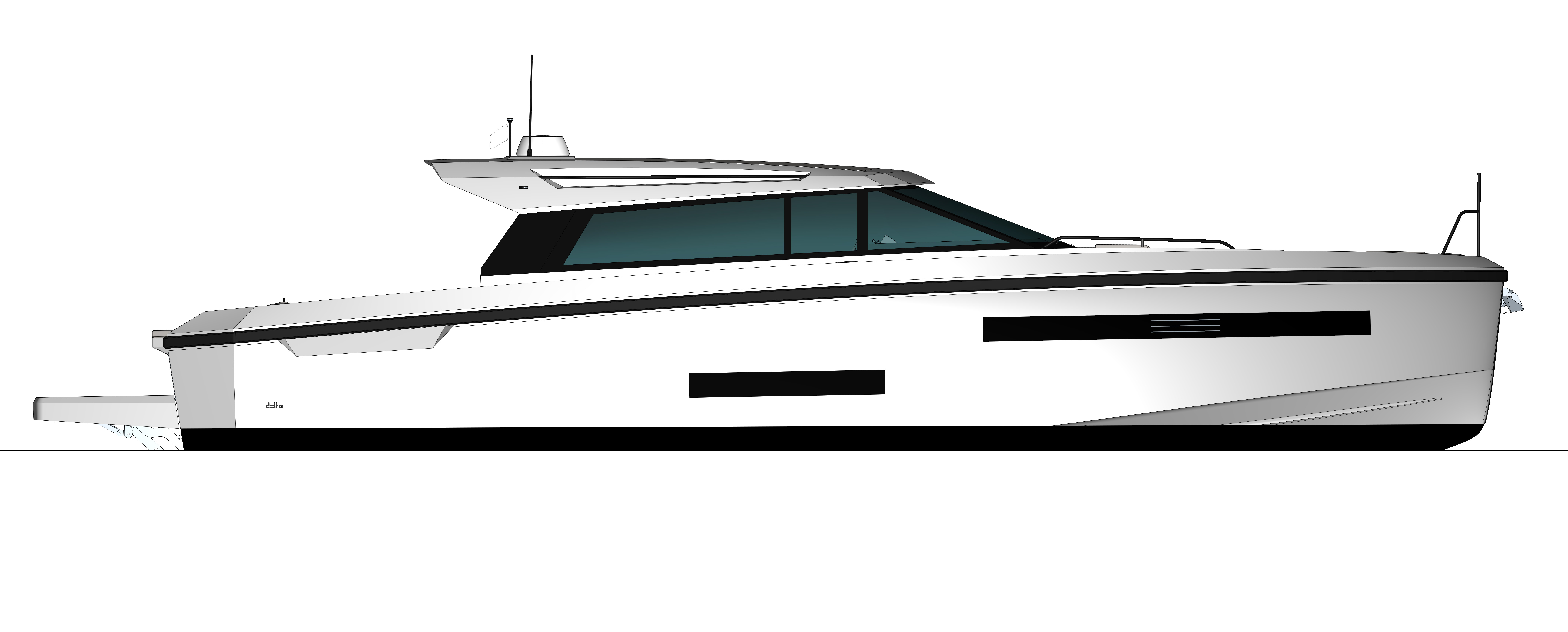 Delta 48 Coupe - Premium Scandinavian Yacht Rental